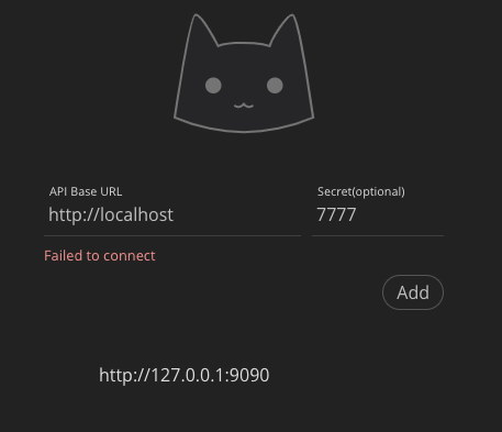 Failed to connect · Issue #571 · haishanh/yacd · GitHub