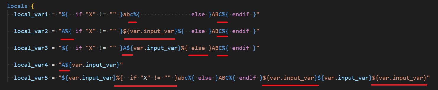 Highlighting for String Interpolation highlights also the letter before ${ · Issue #471 ...