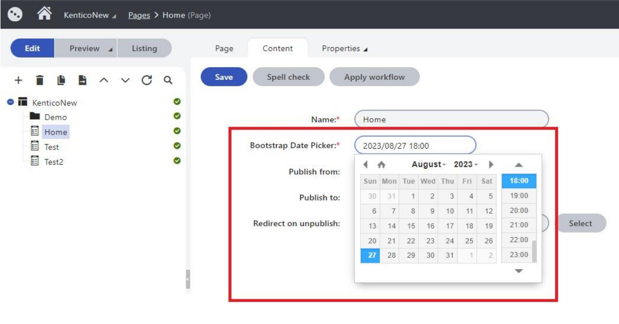 GitHub - k2AmericaLLC/BootstrapDatePicker: Date can be selected using bootstrap date picker form ...