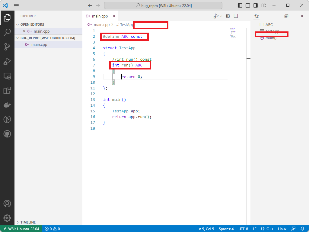 Member function with a macro in the specifier list breaks Outline view · Issue #11243 ...