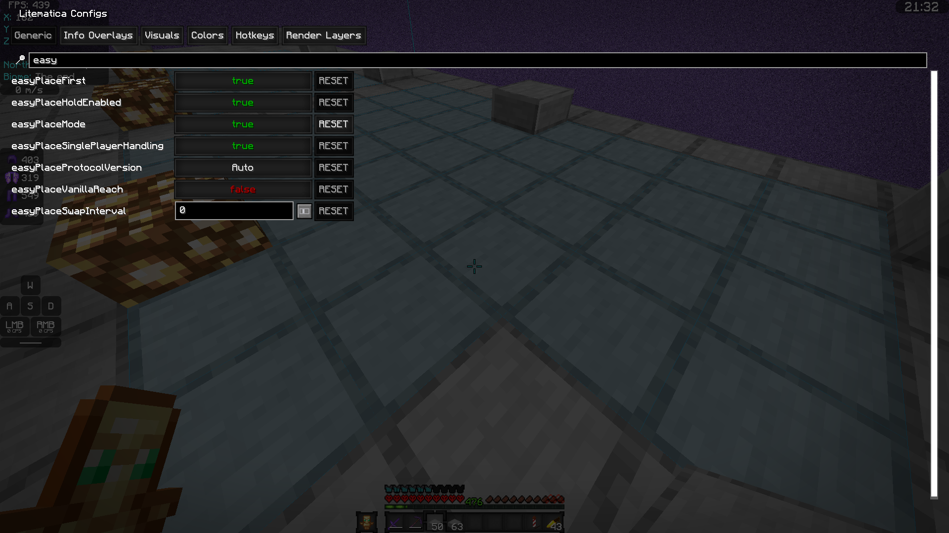 Easy Place Mode not working · Issue #728 · maruohon/litematica · GitHub