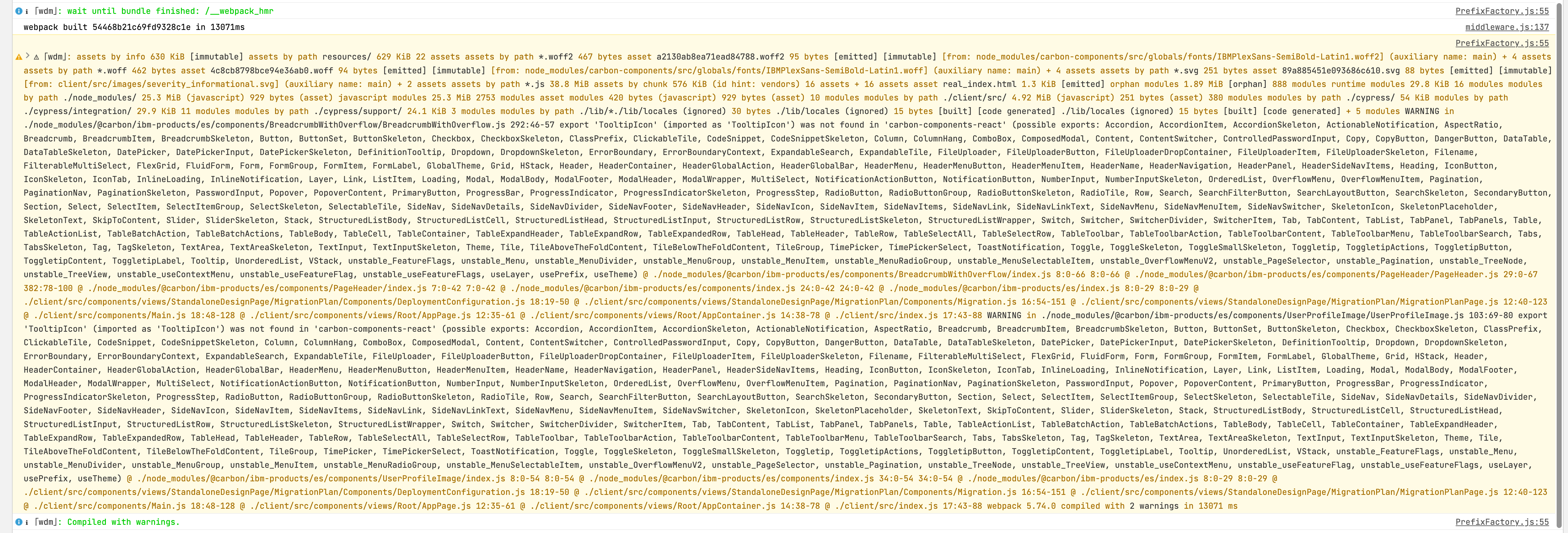 matching @carbon/ibm-products versions with @carbon/react and carbon-components-react versions ...