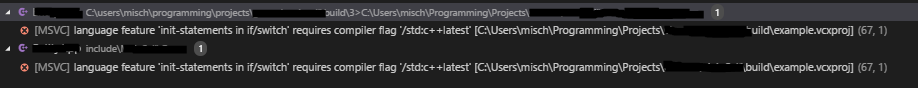 MSVC multi-process build logs parsed incorrectly · Issue #256 · microsoft/vscode-cmake-tools ...