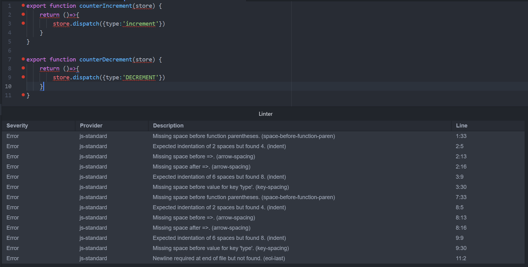Space Before Function Paren Rule Not Applied To Formatted Code · Issue 282 · Prettier Prettier