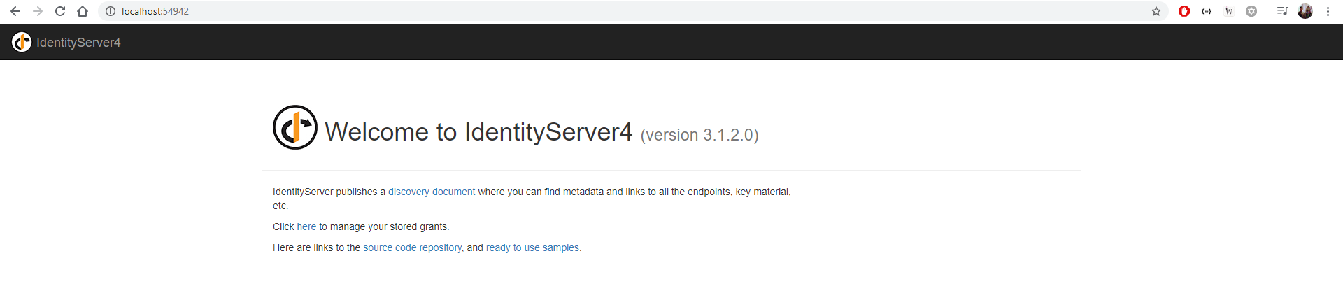 Getting Error In Latest Source Of Quick Start Project With Aspnet Core