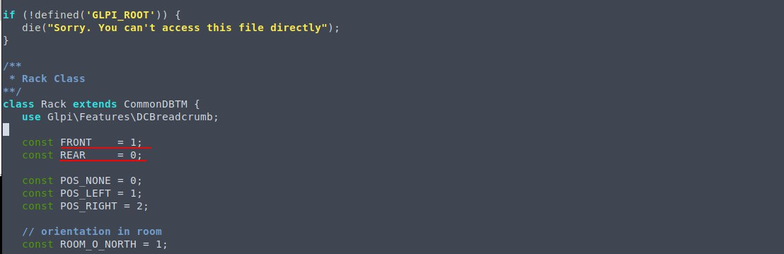 Racks are changing rear and front images of assets · Issue #7502 · glpi ...