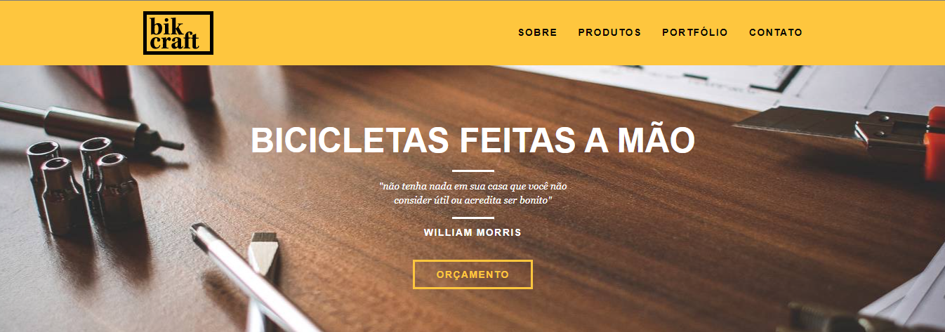 GitHub - afm77/bikcraft: Projeto do site bikcraft, feito no curso Web Design completo da Origamid