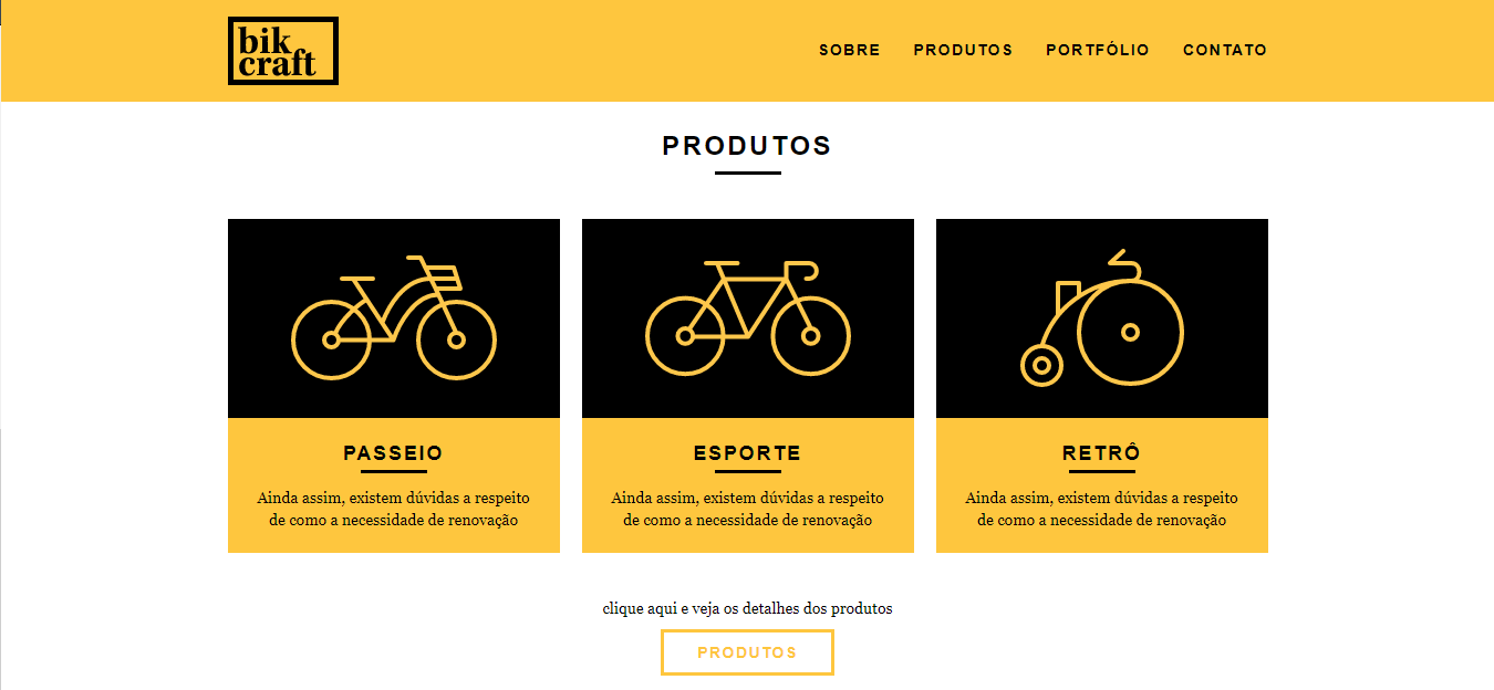 GitHub - afm77/bikcraft: Projeto do site bikcraft, feito no curso Web Design completo da Origamid