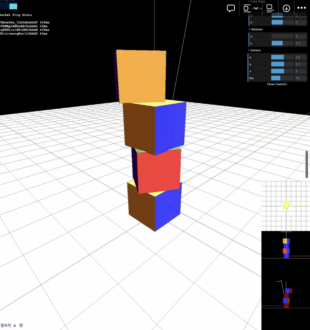 GitHub - dusunax/three-socket