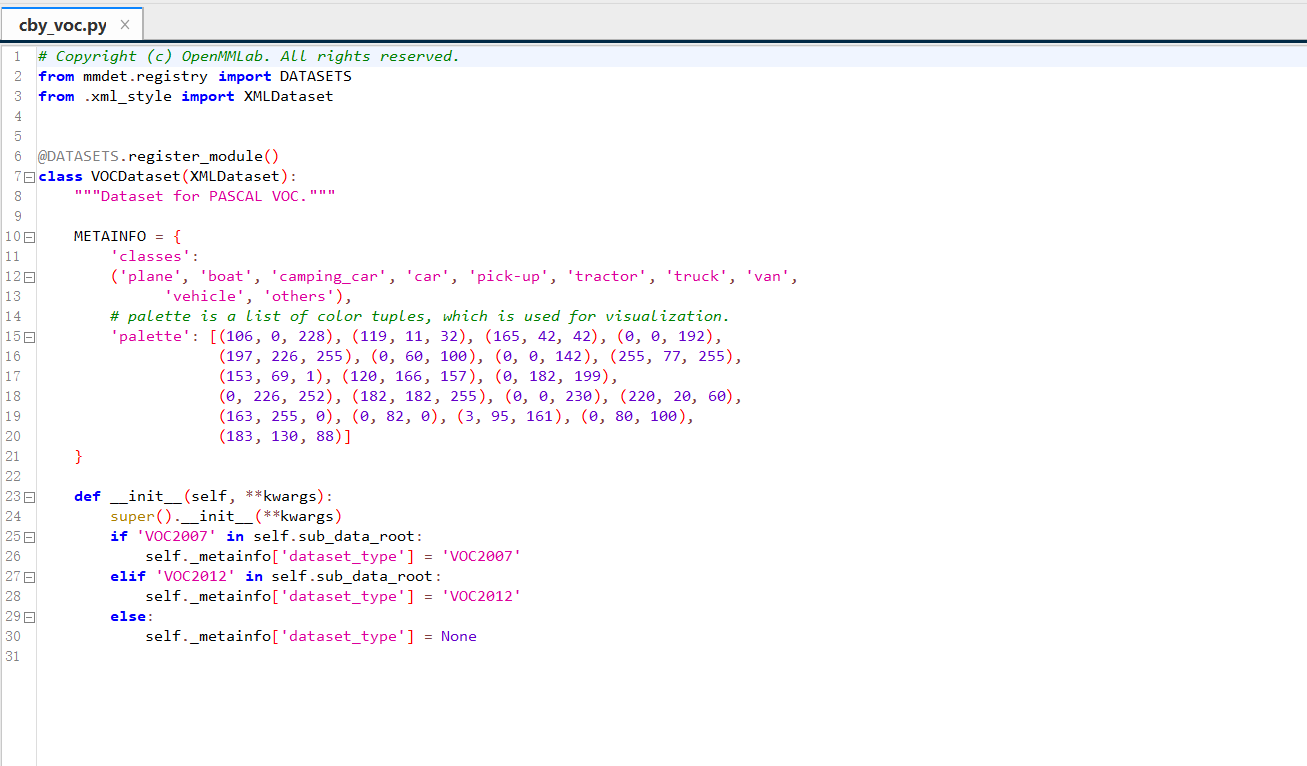 An error occurred while training the VOC dataset with mmdetection · Issue #10601 · open-mmlab ...