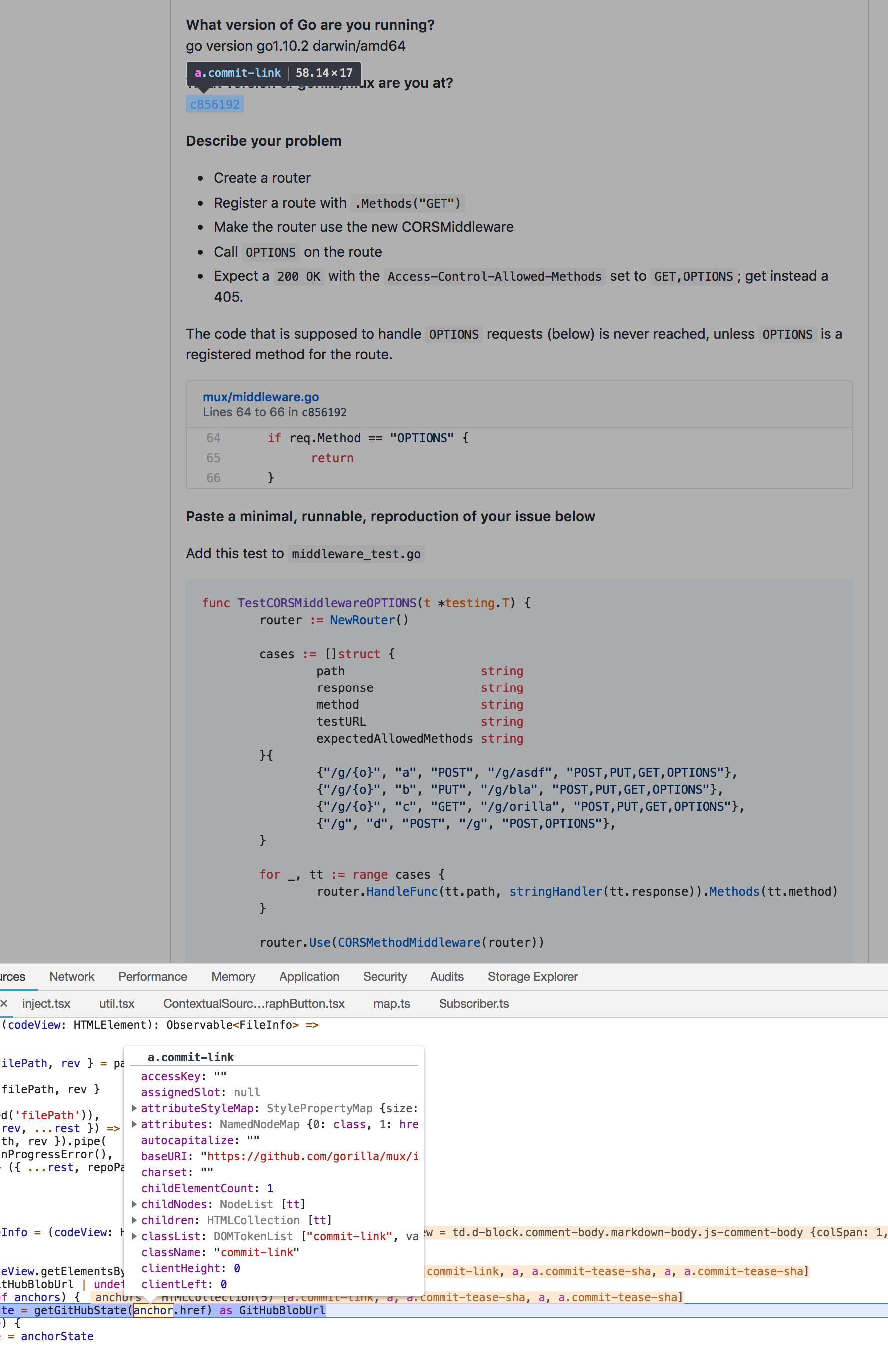 Faulty snippet detection on GitHub issues · Issue #771 · sourcegraph/sourcegraph · GitHub