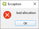 "Exception: Bad allocation" error when opening any project · Issue ...
