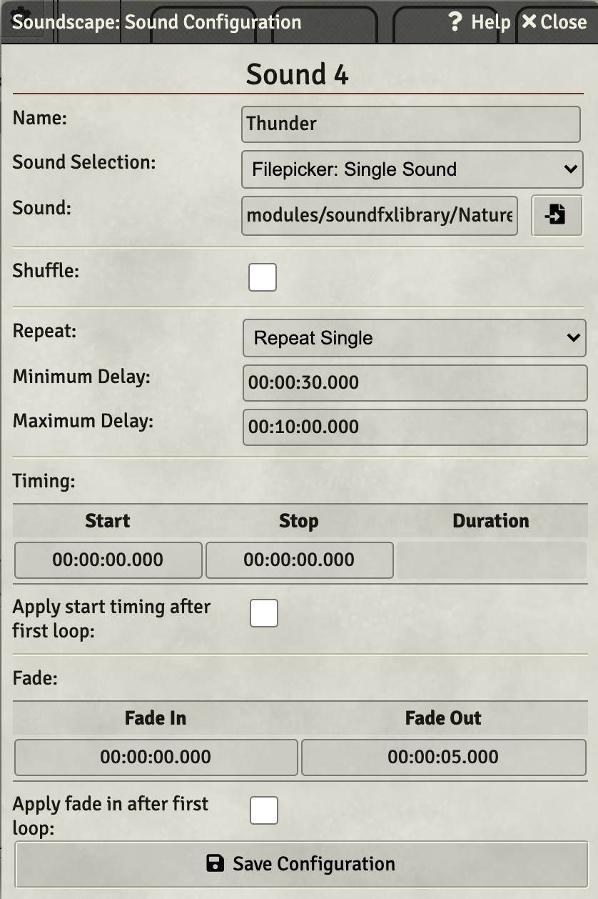 Fade Out Doesn't Seem to Work · Issue #19 · CDeenen/Soundscape · GitHub