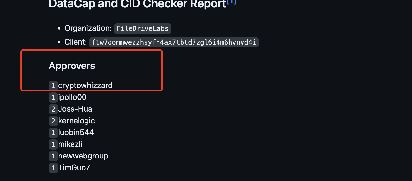 Datacap Removal Proposal Abusive Behaviour Detected On 2008 · Issue 935 · Filecoin Project 