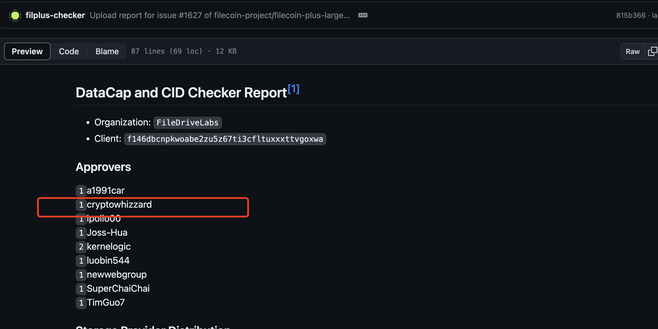 [DataCap Removal Proposal]Abusive Behaviour Detected on 2008 · Issue #935 · filecoin-project ...