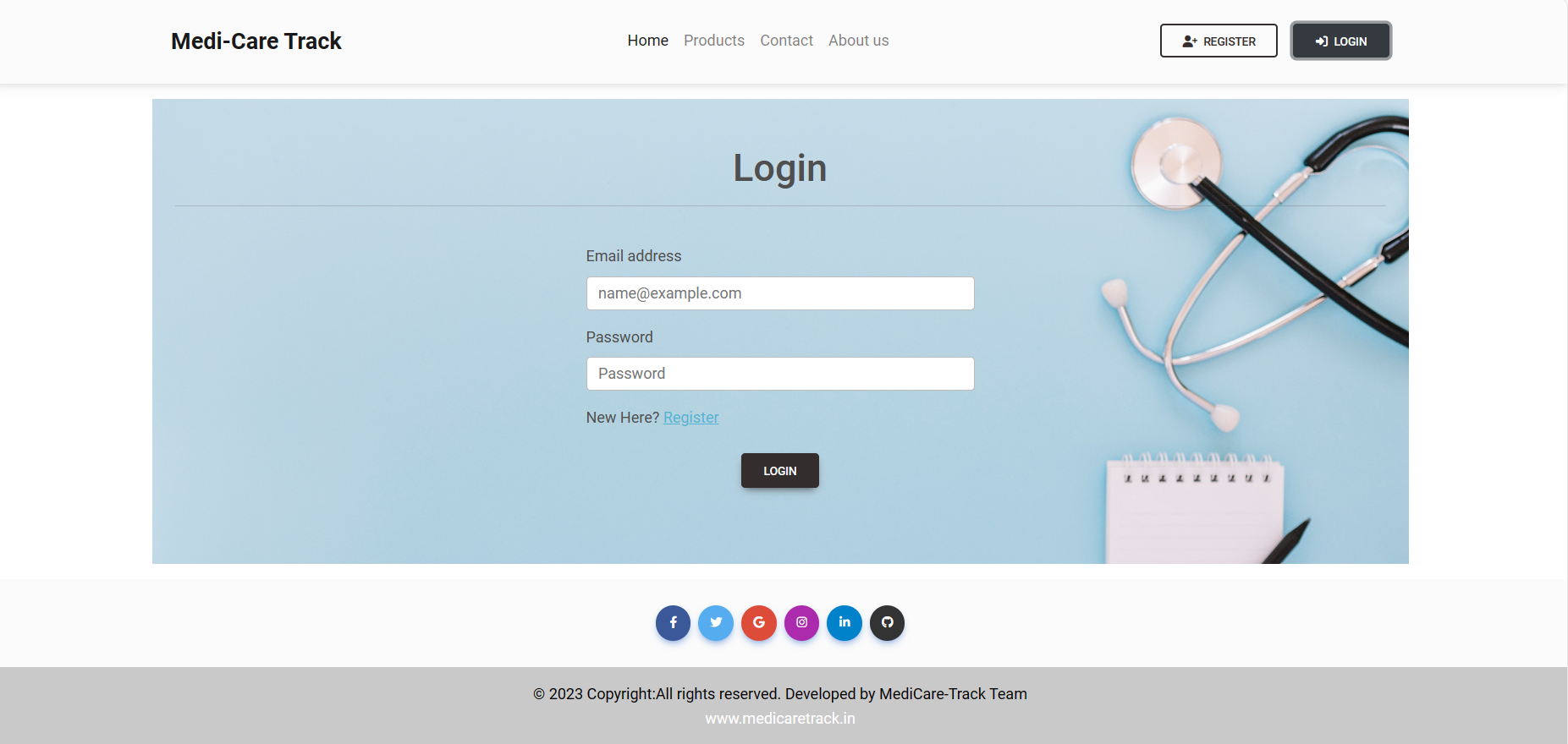 GitHub - MedicareTrack/Medicare-Track: Project Group No 28