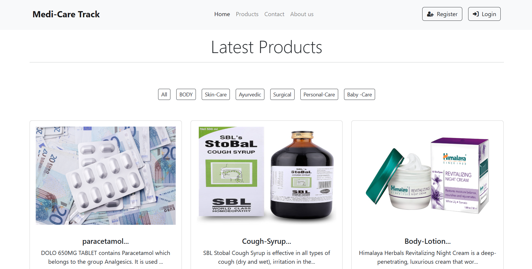 GitHub - MedicareTrack/Medicare-Track: Project Group No 28