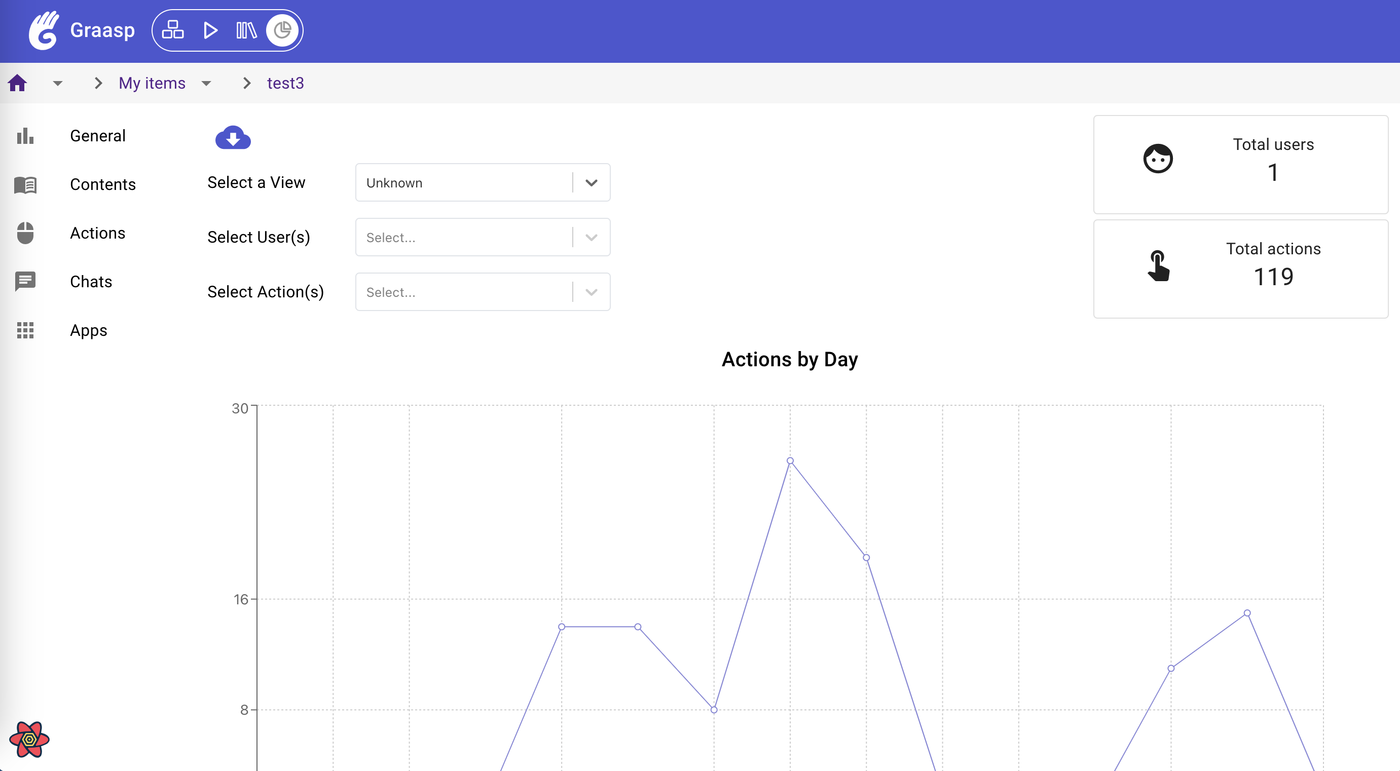 GitHub - graasp/graasp-analytics: Securely access and share anonymized, open data sets.