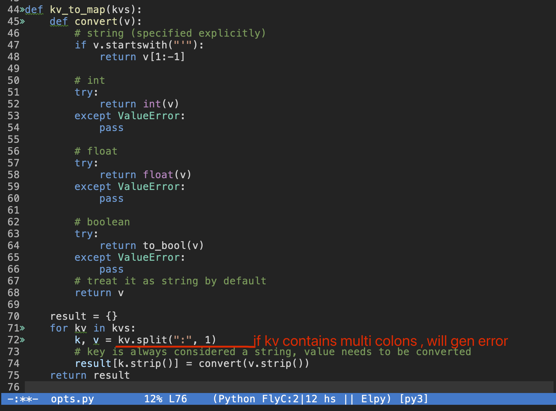 🐞 parse error if args contains multi colons when run command `esrally race` · Issue #1409 ...