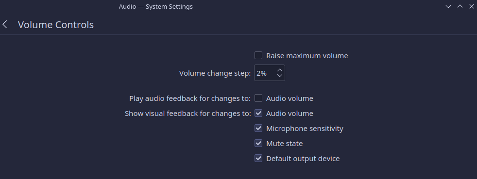 [Feature Request] Sound volume steps · Issue #9919 · linuxmint/cinnamon · GitHub