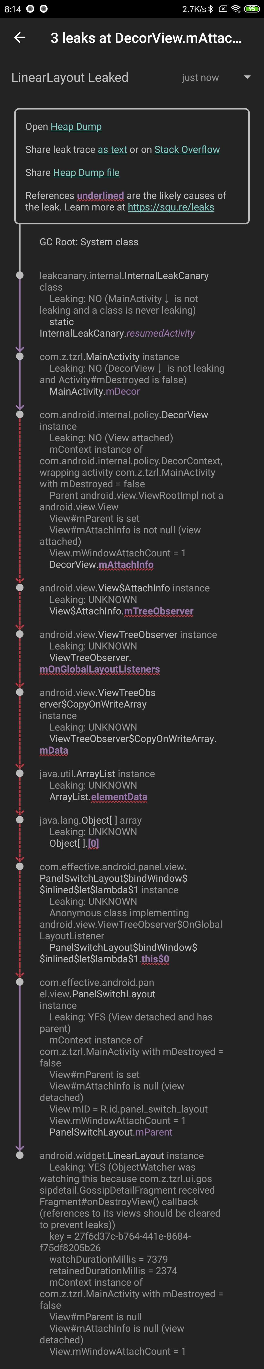 内存泄漏 · Issue #61 · DSAppTeam/PanelSwitchHelper · GitHub