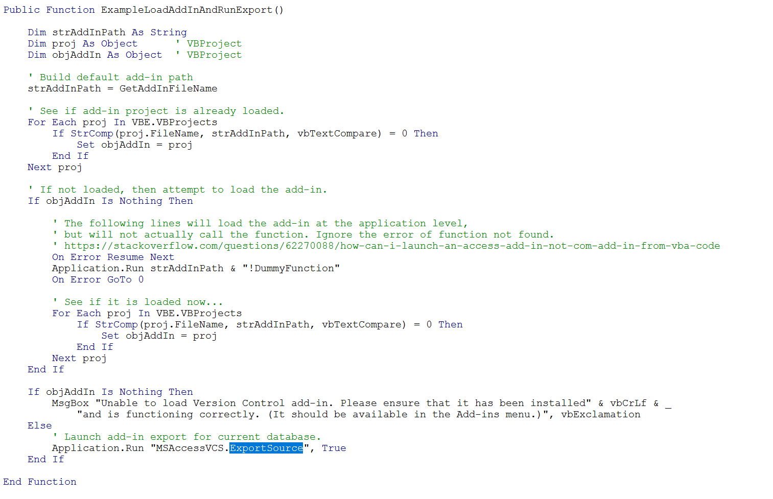 How to make an automation for build from source · Issue #433 · joyfullservice/msaccess-vcs-addin ...