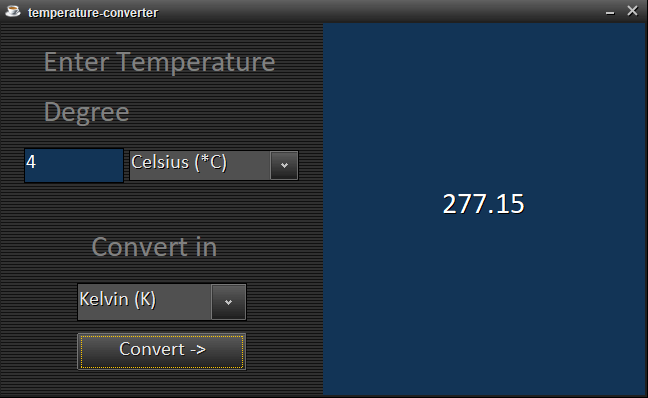 GitHub - nikmasi/temperatureConverter