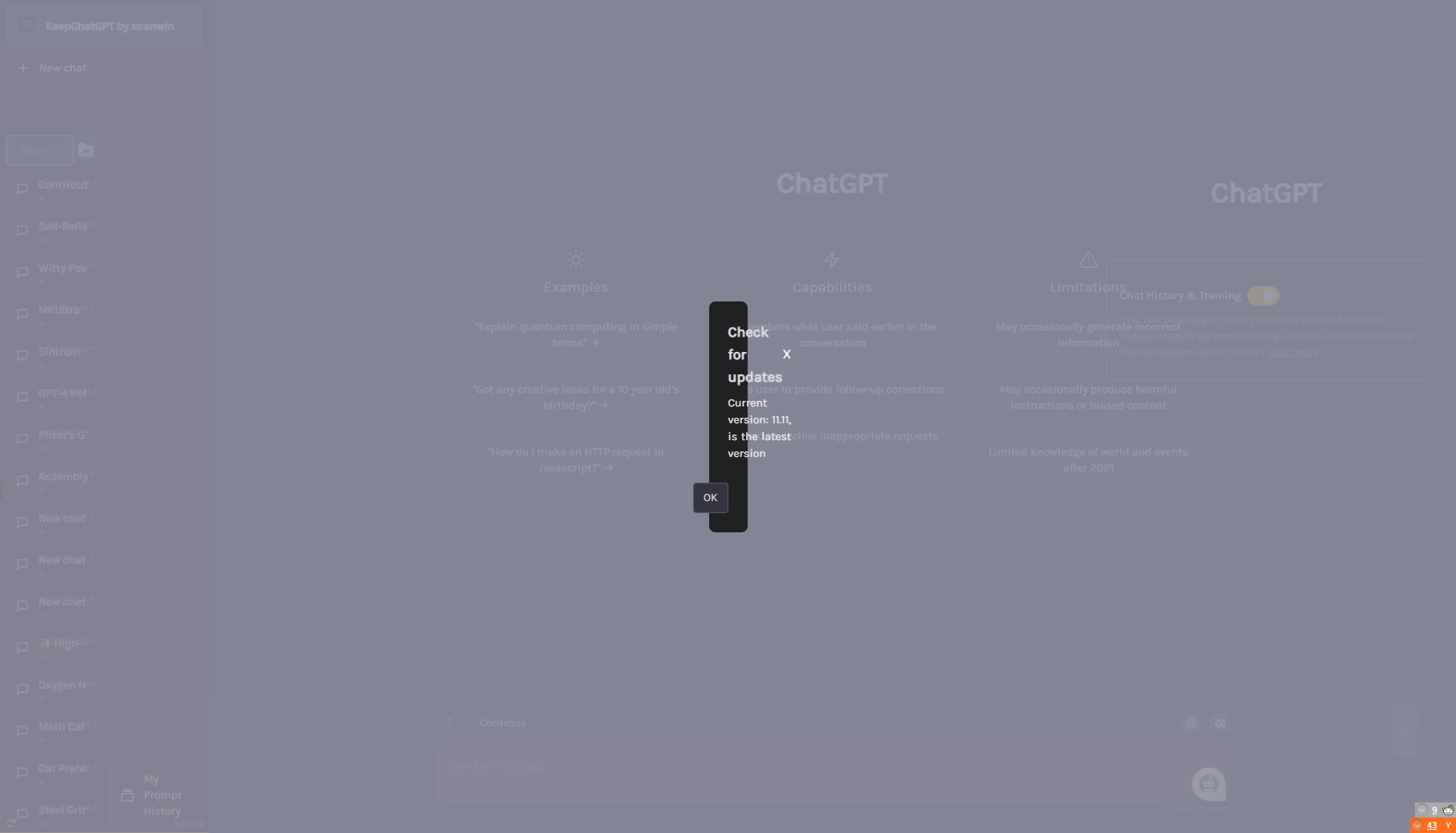 By Far The Best ChatGPT Plugin Ever Seen from The Market · Issue #158 · xcanwin/KeepChatGPT · GitHub