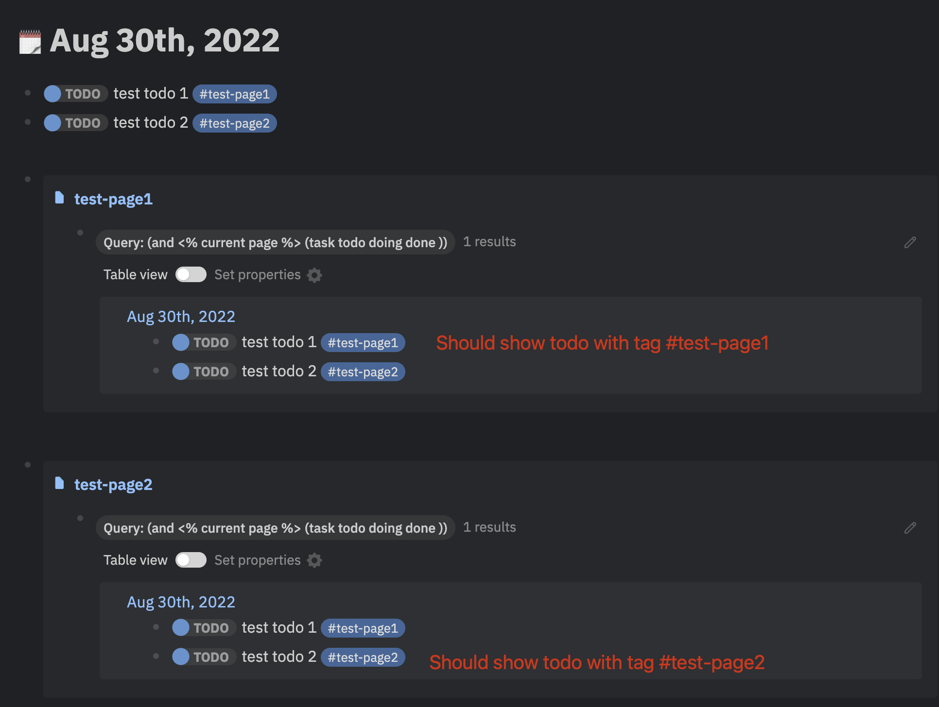 current page in embed page query the result are chaos · Issue #6528 · logseq/logseq · GitHub