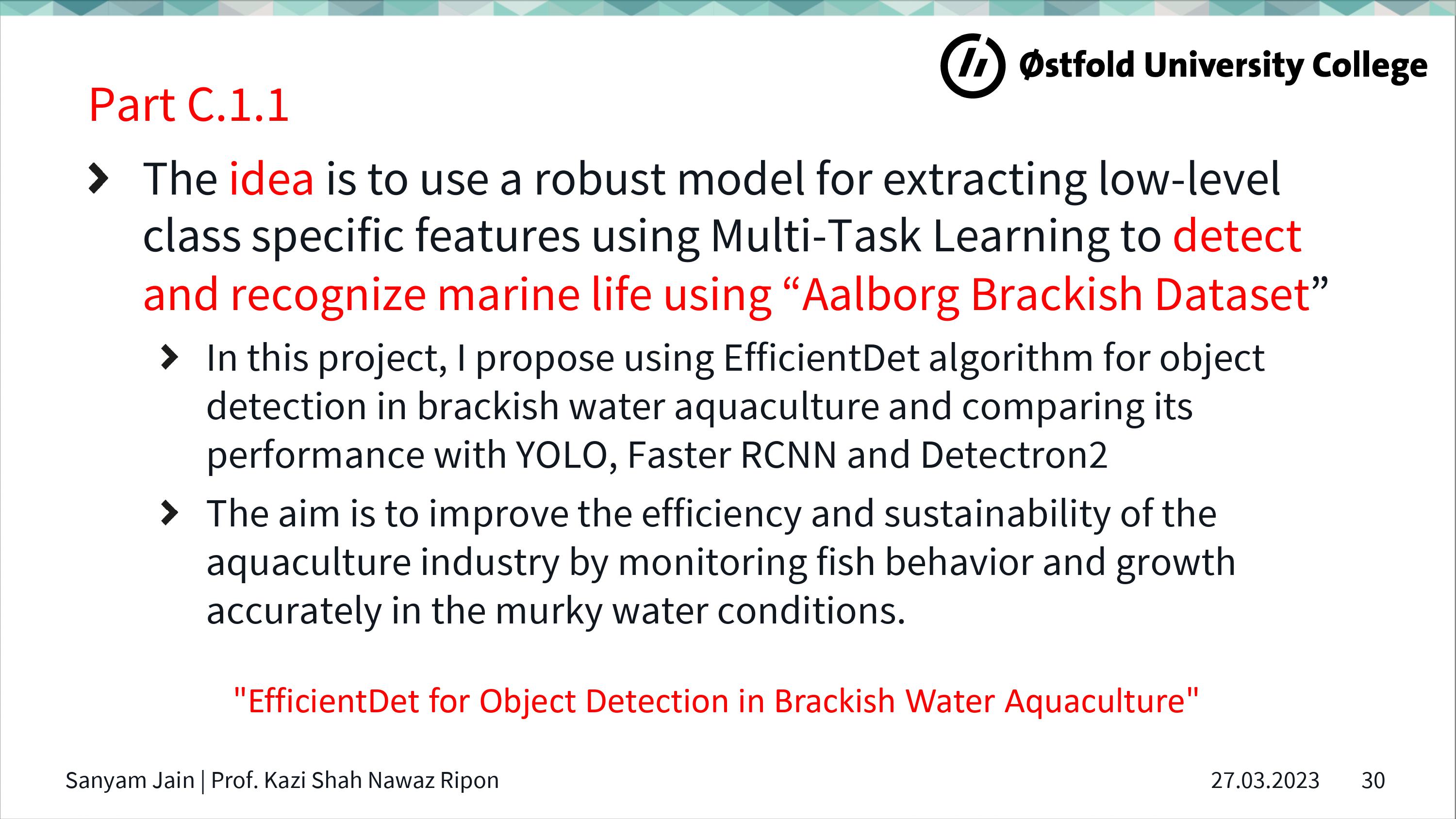 GitHub - s4nyam/efficientdet-advml: Advanced Machine Learning project 2023 @ HiØ - Using ...