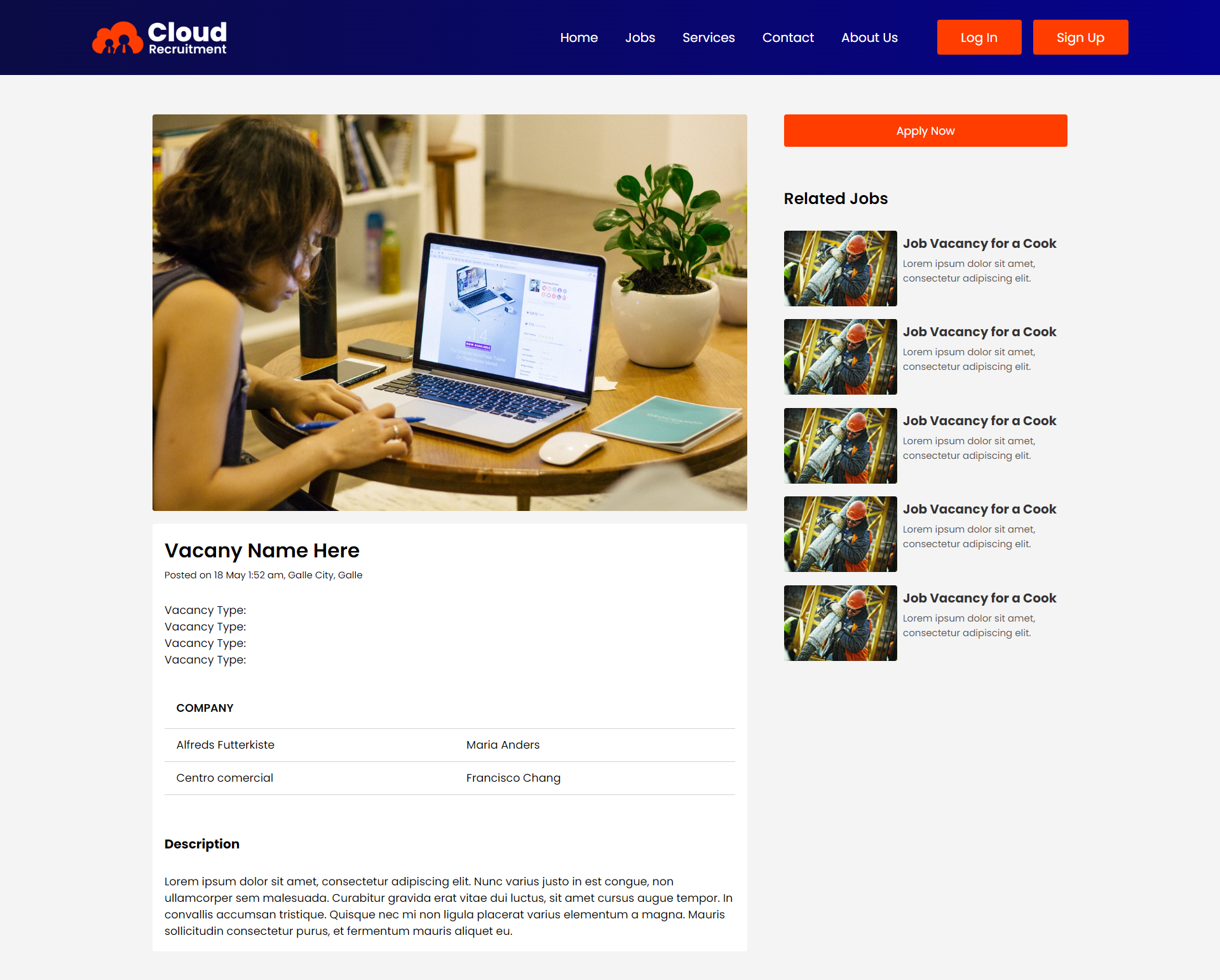 GitHub - HasithaPeiris/recruitment-management-system: We have developed ...