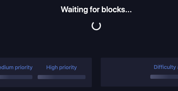 App: Mempool.space stuck on "waiting for blocks" · Issue #761 ...