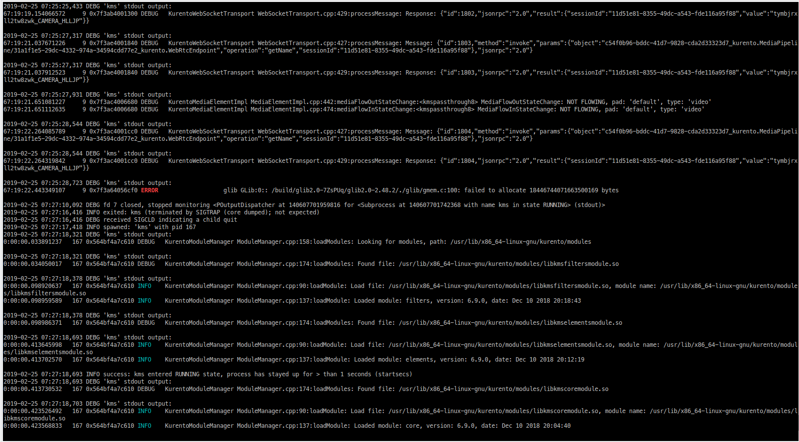 Severe BUG Kurento 6.9.0 - mute/unmute camera · Issue #352 · Kurento ...