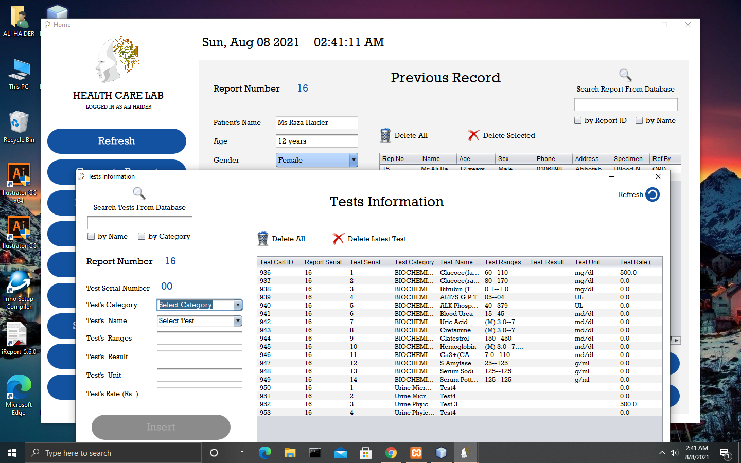 GitHub - AliHaider0343/Clinical-Laboratories-Reporting-and-Management-System: The Clinical ...
