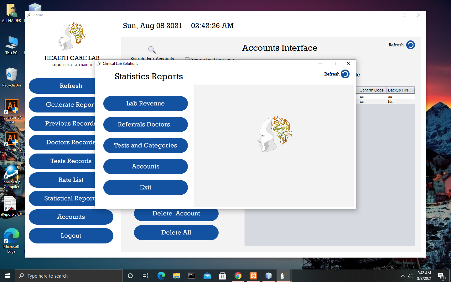 GitHub - AliHaider0343/Clinical-Laboratories-Reporting-and-Management-System: The Clinical ...