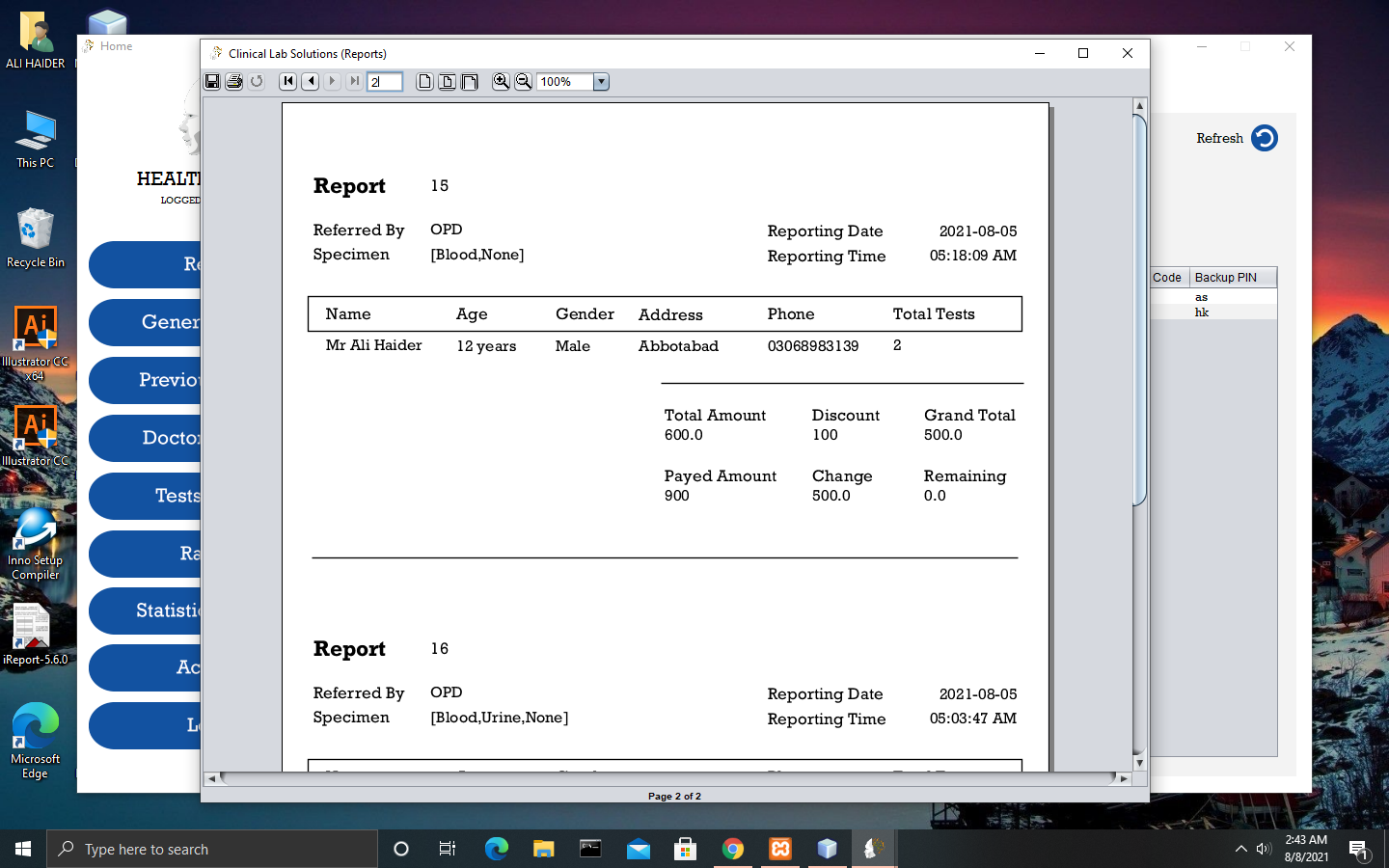 GitHub - AliHaider0343/Clinical-Laboratories-Reporting-and-Management-System: The Clinical ...