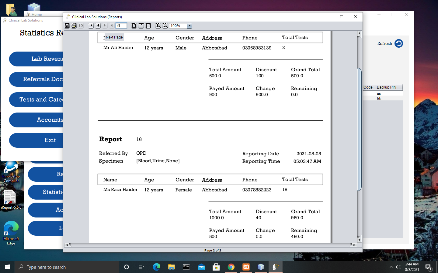 GitHub - AliHaider0343/Clinical-Laboratories-Reporting-and-Management ...