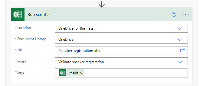 Office Script - Power Automate - Keys parameter... · Issue #502 · OfficeDev/office-scripts-docs ...