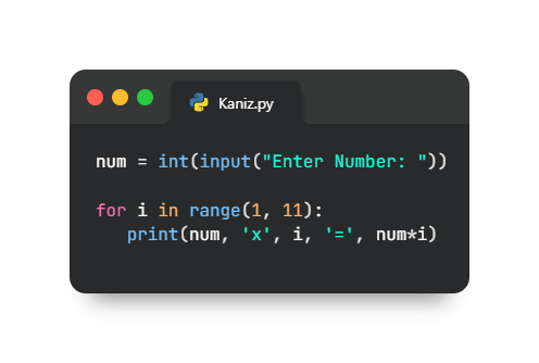 GitHub - kaniz-codes/Multiplication-Table-in-Python