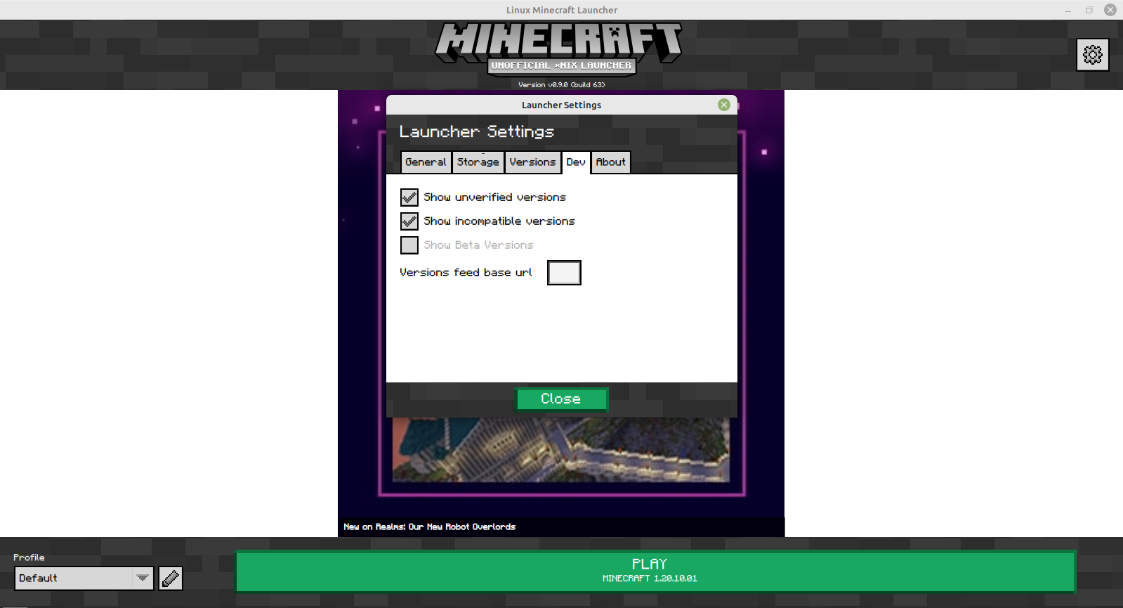 Unable To Play 1.20 · Issue #861 · minecraft-linux/mcpelauncher-manifest · GitHub