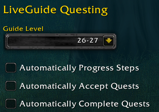 GitHub - cralor/LiveGuide: 1-60 Classic In-Game Leveling Guide