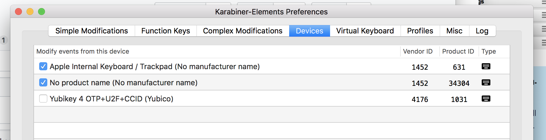 Ignore Yubikey token by devault to avoid conflict with Yubi configuration tool · Issue #1148 ...