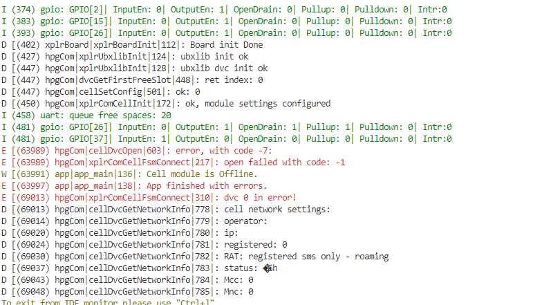 Example project hpg_cell_register not working - LARA module not responding · Issue #3 · u-blox ...