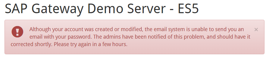 Create An Account On The Sap Gateway Demo System · Issue 20805 · Sap Tutorialstutorials · Github