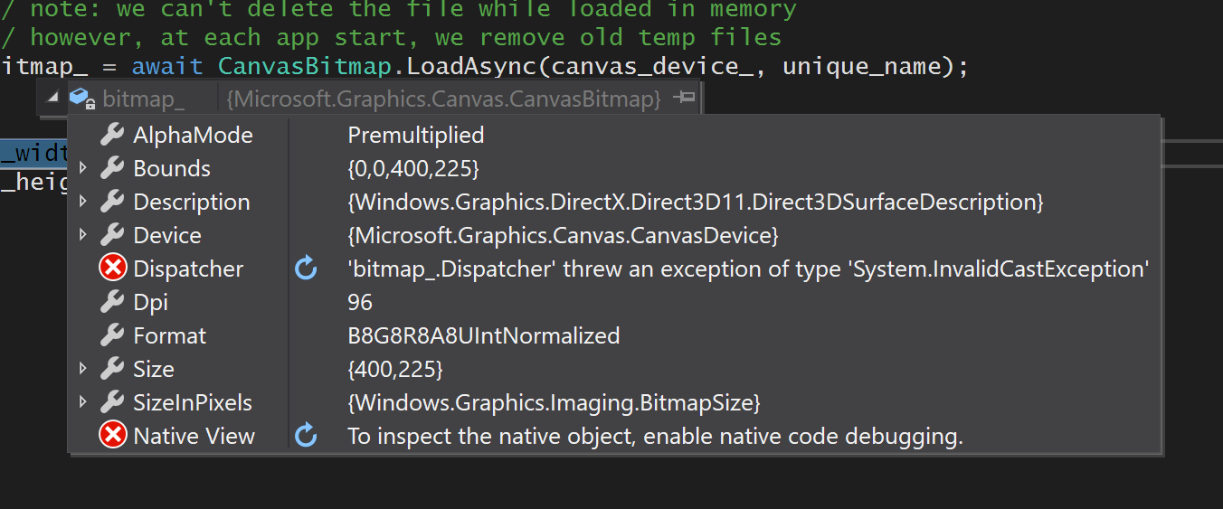 CanvasBitmap.LoadAsync != CanvasBitmap.CreateFromSoftwareBitmap. I don't understand why? · Issue ...