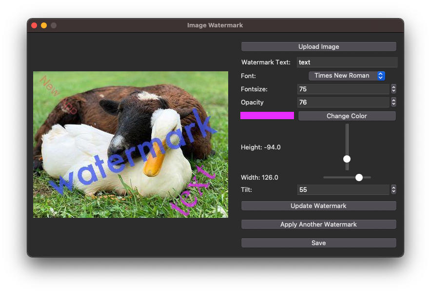 GitHub - BkPhillip/image-watermark: Position one or more text watermarks on an image and save it ...