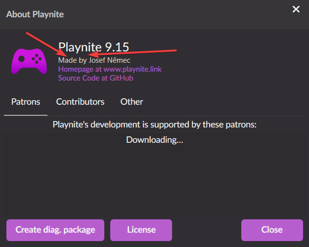 Indicate if Playnite is portable or not in "About Playnite" window ...