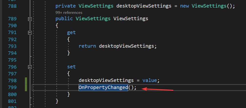 Binding to settings property in ViewSettings not working in custom theme · Issue #2867 ...