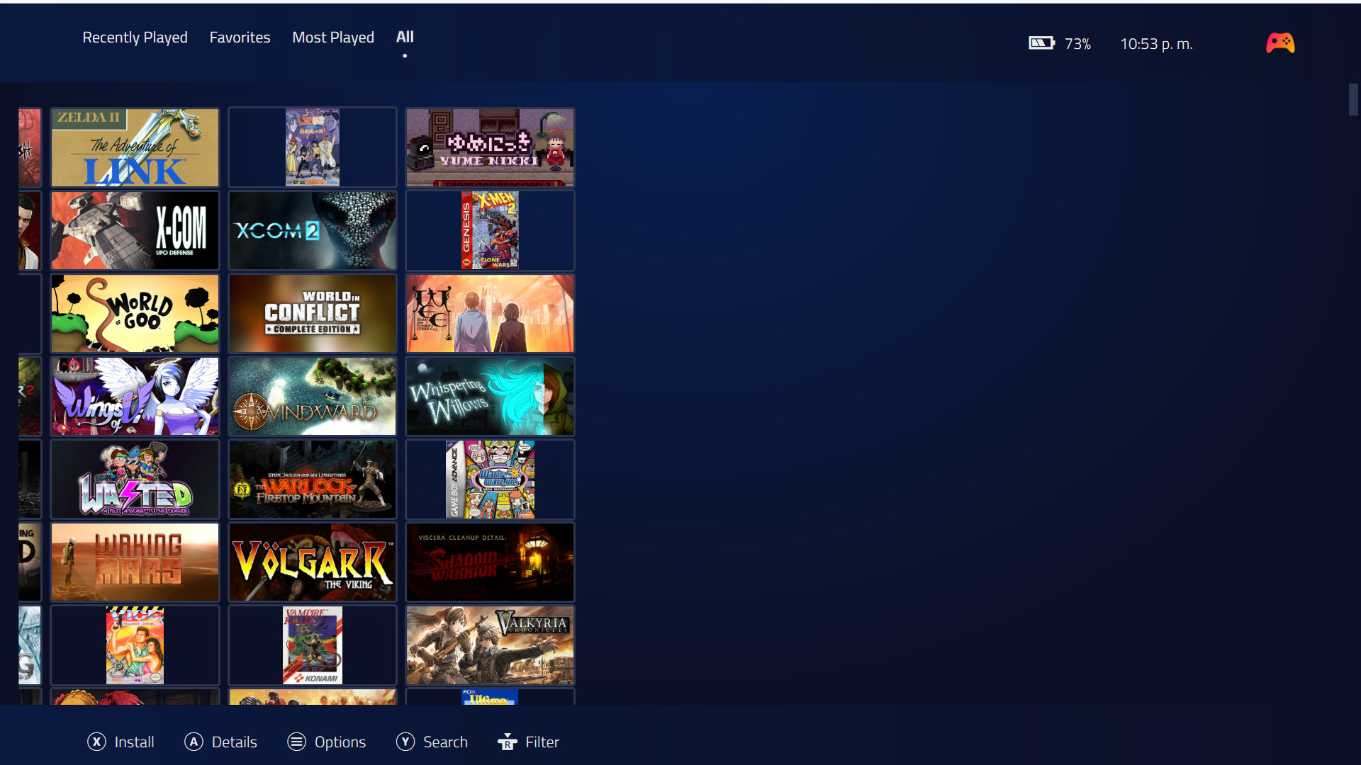 Fullscreen mode: Switching between Horizontal and vertical scrolling ...