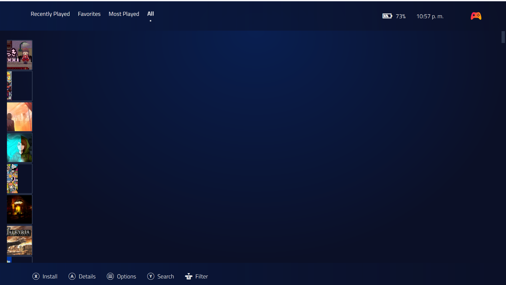 Fullscreen mode: Switching between Horizontal and vertical scrolling ...